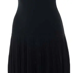 Alaïa Pleated Sheer Dress