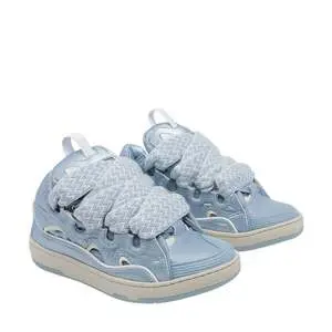 LANVIN Nylon Curb Sneakers