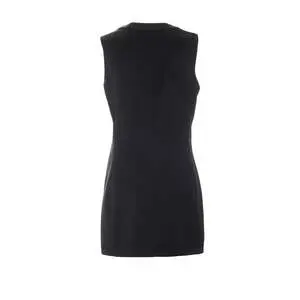 Saint Laurent Mini Buttons And Crystals Dress