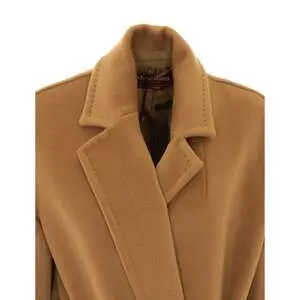 Max Mara Mstgiambo Coat - Brown