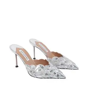 AQUAZZURA Ce Soir Pump Mules
