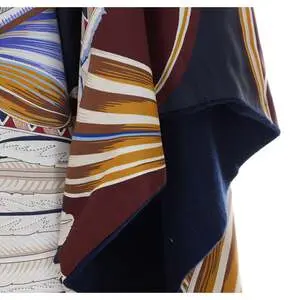 FERRAGAMO Reversible Cape With Giada Print