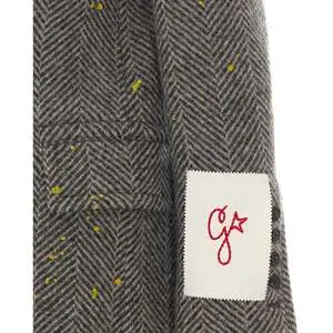 GOLDEN GOOSE Golden Chevron Double Breasted Coat