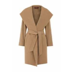 Max Mara Mstnewmang Coat - Cream