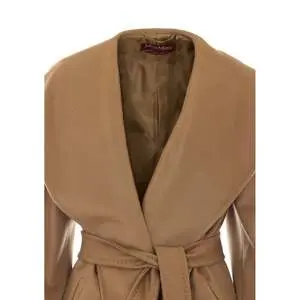 Max Mara Mstnewmang Coat - Cream