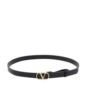 Valentino Garavani Vlogo Signature Belt - Black