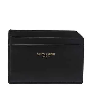 Saint Laurent Open Cards Holder - Brown