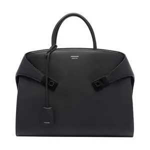 FERRAGAMO Hug Business Bag - Black