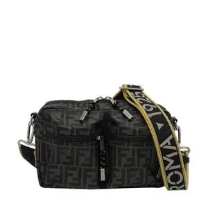 Fendi Ff Superlight Fabric Camera Bag - Black