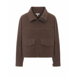 Loewe Suede Goatskin Jacket - Brown