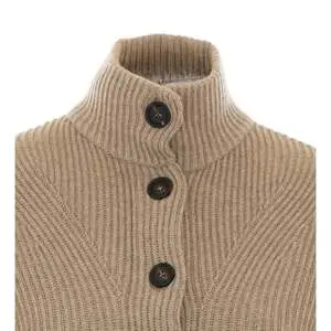 Brunello Cucinelli Knitted Belted Cardigan
