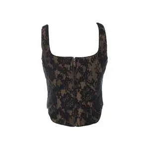 SELF-PORTRAIT Lace Corset Top