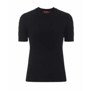 Max Mara MAX MARA STUDIO Mstrollio Short-Sleeve T-Shirt Black