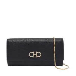 FERRAGAMO Calf Leather Shoulder Bag