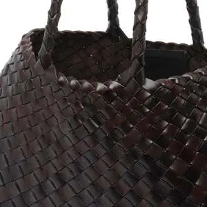 Dragon Diffusion Small Santa Croce Shoulder Bag - Brown