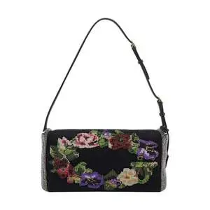 Valentino Garavani Small Embroidered Devain Shoulder Bag