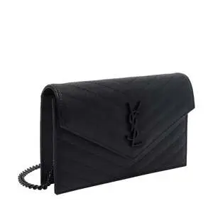Saint Laurent Envelope Cassandre Chain Pochette