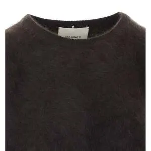 LISA YANG Maren Short Sleeves Sweater - Gray