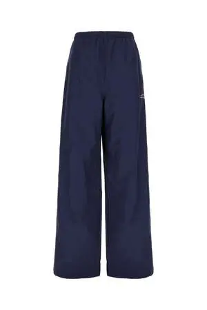 Balenciaga Contrast Piping Logo Trousers