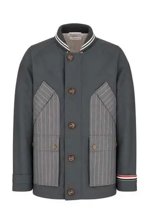 Thom Browne Clothing Jackets - Multicolor