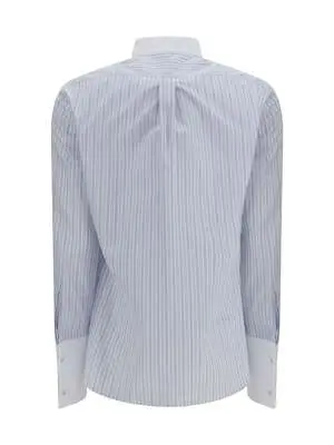 TOM FORD Striped Shirt With Front Detail