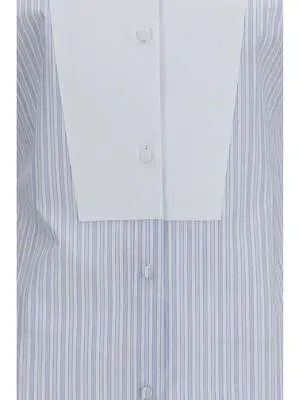 TOM FORD Striped Shirt With Front Detail