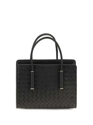 Bottega Veneta Intrecciato Handbag - Black