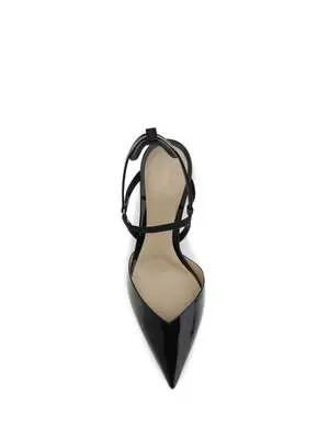 Fendi Patent Leather Colibrì Slingback Pumps