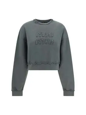 Miu Miu Sweatshirt - Gray