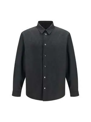 Fendi Ff Jacquard Nylon Shirt - Black