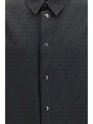Fendi Ff Jacquard Nylon Shirt