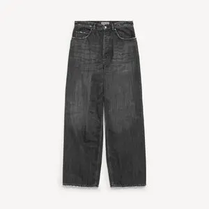 Balenciaga Pleated Baggy Jeans - Grey