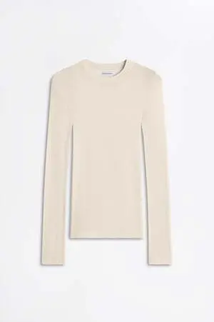 Scanlan Theodore Babywool Crew Sweater - Ivory
