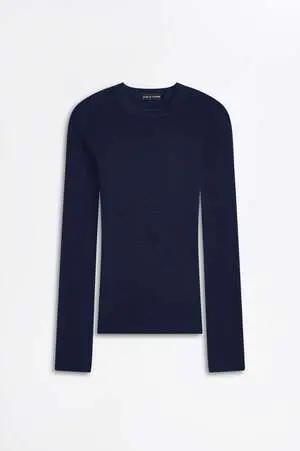 Scanlan Theodore Babywool Crew Sweater - Navy