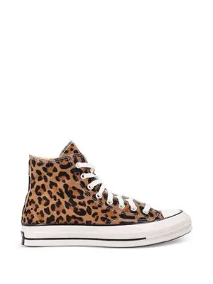 CONVERSE Sneaker Low-top "chuck 70 Leopard Pony Hair