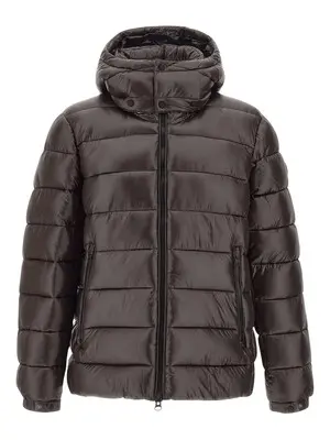 SAVE THE DUCK Quilted Jacket With Hood Slouch