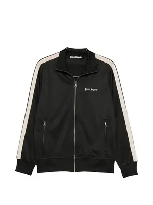 Palm Angels Embroidered Logo Zip-up Track Jacket