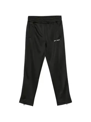 Palm Angels Track Pants With Embroidered Logo - Black
