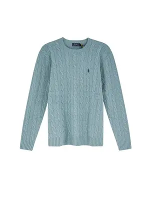 Polo Ralph Lauren Cable Knit Sweater - Blue