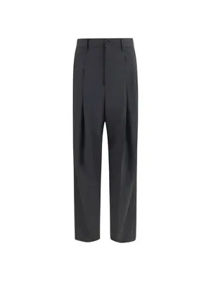 Dolce & Gabbana Wool Blend Tailored Trousers
