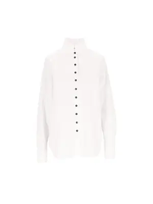 Barena Venezia Alvina Shirt With High Collar - White