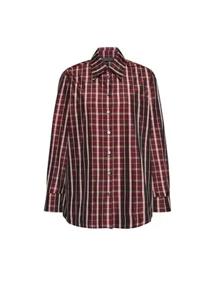 ELENA MIRO` Elena Mirò Taffetas Check Shirt