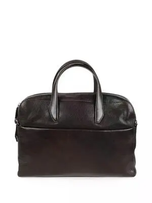 Orciani Grainy Leather Briefcase