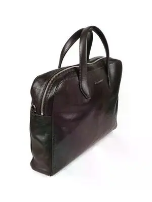 Orciani Grainy Leather Briefcase