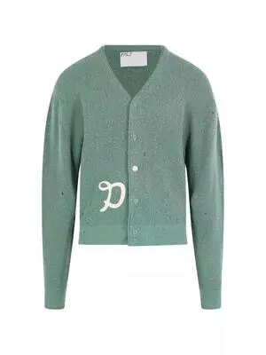 PALY Distressed P-patch Cardigan
