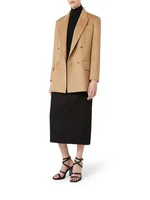 Max Mara Olimpia Camel Sable Jacket
