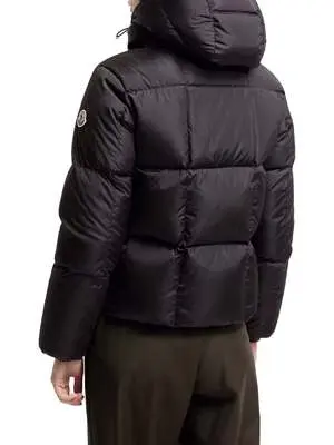 Moncler Castlenew Hooded Down Jacket - Black