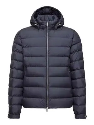 Moncler Arneb Short Hooded Down Jacket - Blue