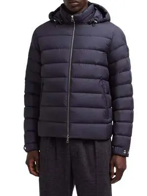 Moncler Arneb Short Hooded Down Jacket