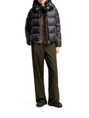 Moncler Feligule Hooded Short Down Jacket